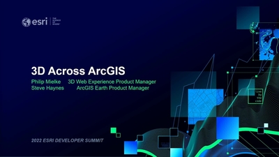 3D Across ArcGIS - Esri Videos: GIS, Events, ArcGIS Products & Industries
