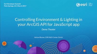 Controlling Environment & Lighting in your ArcGIS API for JavaScript ...