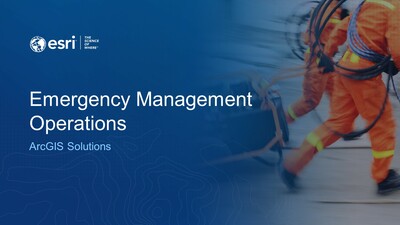 Emergency Management Operations - Esri Videos: GIS, Events, ArcGIS ...