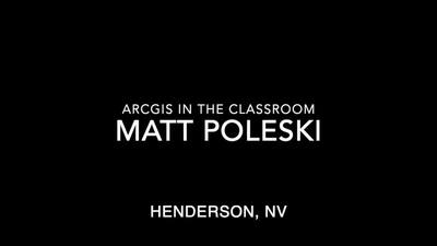 Matt Poleski - August 2022 Winner - Esri Videos: GIS, Events, ArcGIS ...