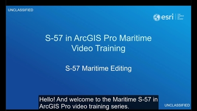 5_S57_Maritime_Editing_Demo - Esri Videos: GIS, Events, ArcGIS Products ...