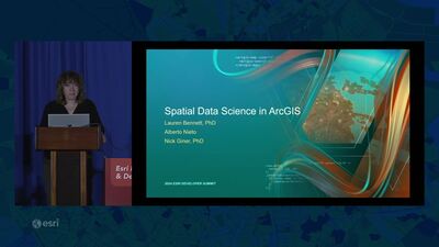 Spatial Data Science in ArcGIS - Esri Videos: GIS, Events, ArcGIS ...