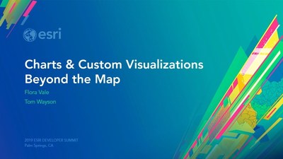 Charts and Custom Visualizations Beyond the Map - Esri Videos: GIS ...