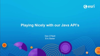 Playing Nicely With Our Java APIs - Esri Videos: GIS, Events, ArcGIS ...