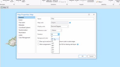 How To: Rotate the map in ArcGIS Pro - Esri Videos: GIS, Events, ArcGIS ...