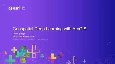 Geospatial Deep Learning with ArcGIS - Esri Videos: GIS, Events, ArcGIS ...