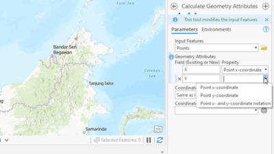 How To: Calculate the XY coordinates of point features in ArcGIS Pro ...