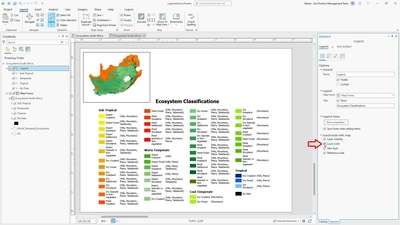 Synchronize the legend with your map in ArcGIS Pro - Esri Videos: GIS ...