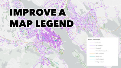 Improve a map legend - Esri Videos: GIS, Events, ArcGIS Products ...