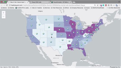Better UX with the ArcGIS API for JavaScript Popup - Esri Videos: GIS ...