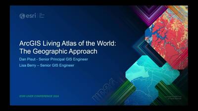 ArcGIS Living Atlas of the World: The Geographic Approach - Esri Videos ...