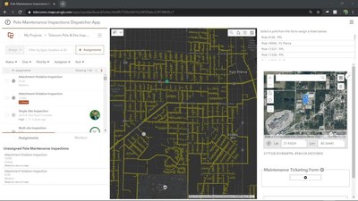 Telecommunication Solution: Pole Management with ArcGIS - Esri Videos ...