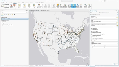 Exploratory Interpolation - Esri Videos: GIS, Events, ArcGIS Products ...