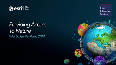 Providing access to nature - Esri Videos: GIS, Events, ArcGIS Products ...