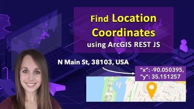 Search for an Address using ArcGIS REST JS - Esri Videos: GIS, Events ...