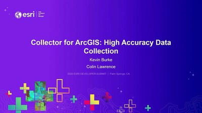 Collector for ArcGIS: High Accuracy Data Collection - Esri Videos: GIS ...