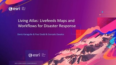 ArcGIS Living Atlas of the World: Livefeed Maps and Workflows for ...
