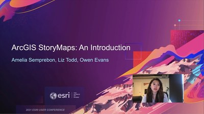 ArcGIS StoryMaps: An Introduction - Esri Videos: GIS, Events, ArcGIS ...