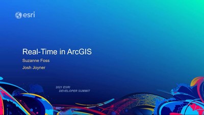 Real-Time in ArcGIS - Esri Videos: GIS, Events, ArcGIS Products ...