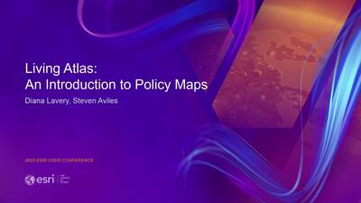 Living Atlas: An Introduction to Policy Maps - Esri Videos: GIS, Events ...
