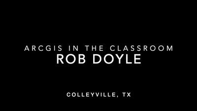 Rob Doyle - December 2020 Winner - Esri Videos: GIS, Events, ArcGIS ...