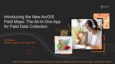 Introducing the New ArcGIS Field Maps-The All-in-One App: GIS in Higher ...