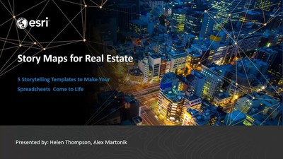 Boost your Site’s Appeal with Story Maps - Esri Videos: GIS, Events ...