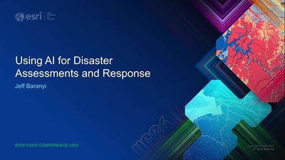 Using AI for Disaster Assessments and Response - Esri Videos: GIS ...