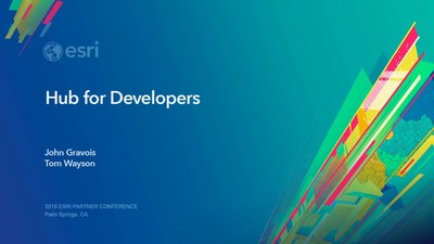 Hub for Developers - Esri Videos: GIS, Events, ArcGIS Products & Industries