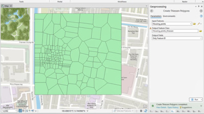 Create Thiessen polygons from line features in ArcGIS Pro - Esri Videos ...