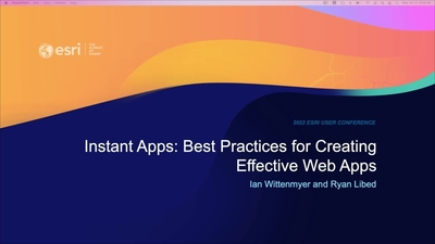 Instant Apps: Best Practices for Creating Effective Web Apps - Esri ...