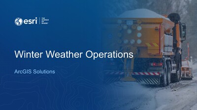 Winter Weather Operations - Esri Videos: GIS, Events, ArcGIS Products ...