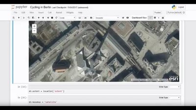 ArcGIS API for Python: ArcGIS in a Notebook - Esri Videos: GIS, Events ...