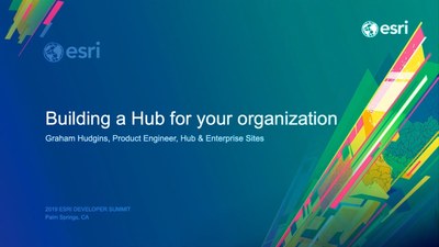Building a Hub for Your Organization - Esri Videos: GIS, Events, ArcGIS ...