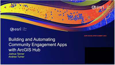 Building and Automating Community Engagement Apps with Hub - Esri ...