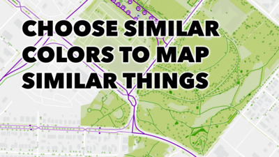 Choose similar colors to map similar things - Esri Videos: GIS, Events ...