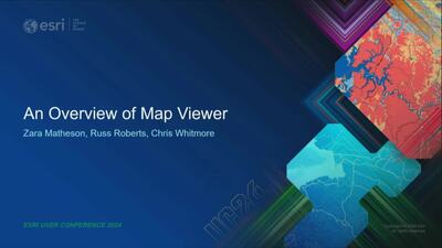 ArcGIS Online and ArcGIS Enterprise: An Overview of Map Viewer - Esri ...