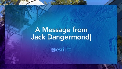 2025 Esri User Conference - A Message From Jack - Esri Videos: GIS ...