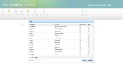Administration: Create User and Edit Roles - Esri Videos: GIS, Events ...