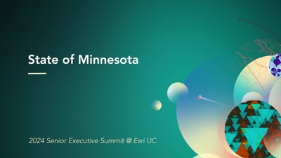 State of Minnesota - Esri Videos: GIS, Events, ArcGIS Products & Industries