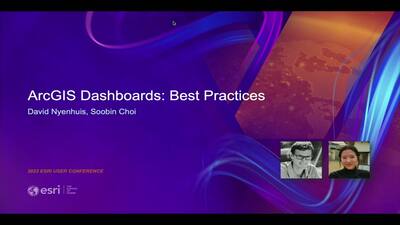 ArcGIS Dashboards: Best Practices - Esri Videos: GIS, Events, ArcGIS ...