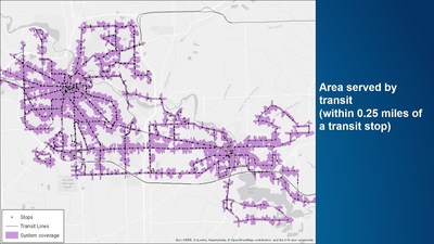 Public Transit Analysis - Video 4: Mapping Transit System Coverage ...