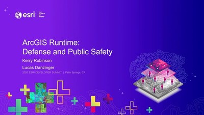 ArcGIS Runtime: Defense and Public Safety - Esri Videos: GIS, Events ...