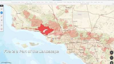 Ventura County Fire's Response to the Thomas Fire Using GIS - Esri ...