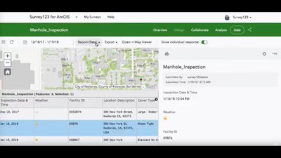 Using the Survey123 Reporting API to Print Survey Records - Esri Videos ...