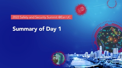 Summary of Day 1 - Esri Videos: GIS, Events, ArcGIS Products & Industries