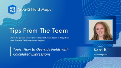 Tips from the Team | How to Override Fields with Calculated Expressions ...
