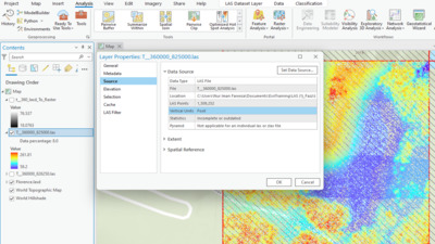 Convert the Elevation Unit of a LAS Dataset in ArcGIS Pro - Esri Videos ...