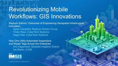 Revolutionizing Mobile Workflows: GIS Innovations - Esri Videos: GIS ...