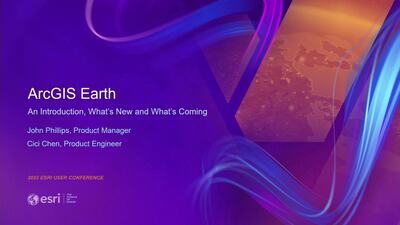 ArcGIS Earth: An Introduction - Esri Videos: GIS, Events, ArcGIS ...